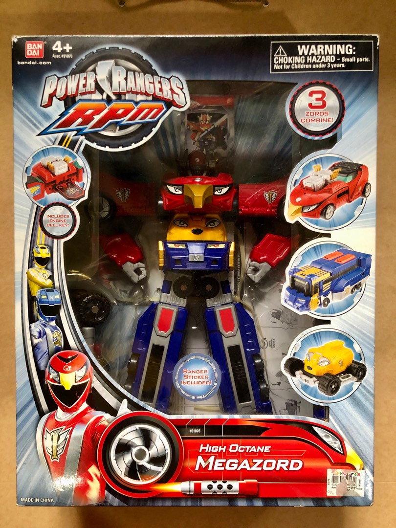 Power Ranger RPM High Octane Megazord, Hobbies & Toys, Toys & Games on ...