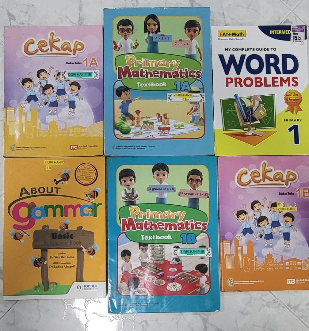 Primary 1 school books, Announcements on Carousell