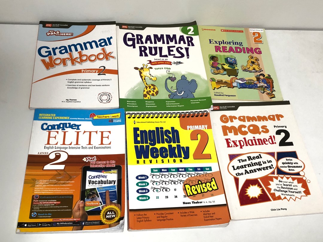 Primary 2 English Assessment Books Set, Hobbies & Toys, Books ...