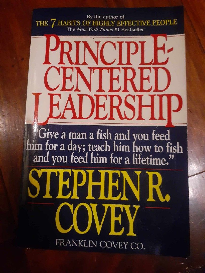 PRINCIPLE-CENTERED LEADERSHIP, Hobbies & Toys, Books & Magazines ...