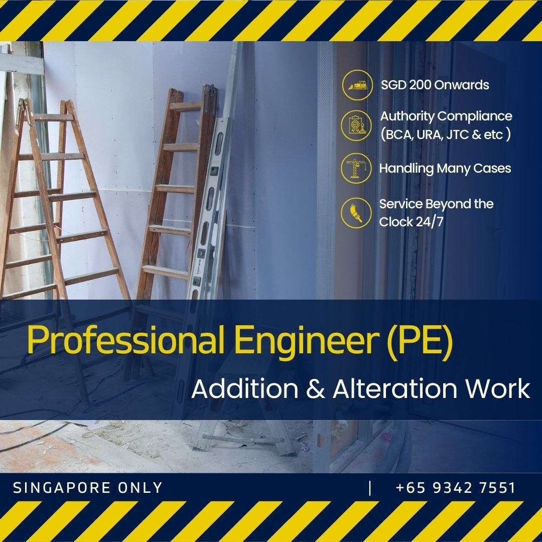 PE Service - Construction Engineering Work for Addition & Alteration ...
