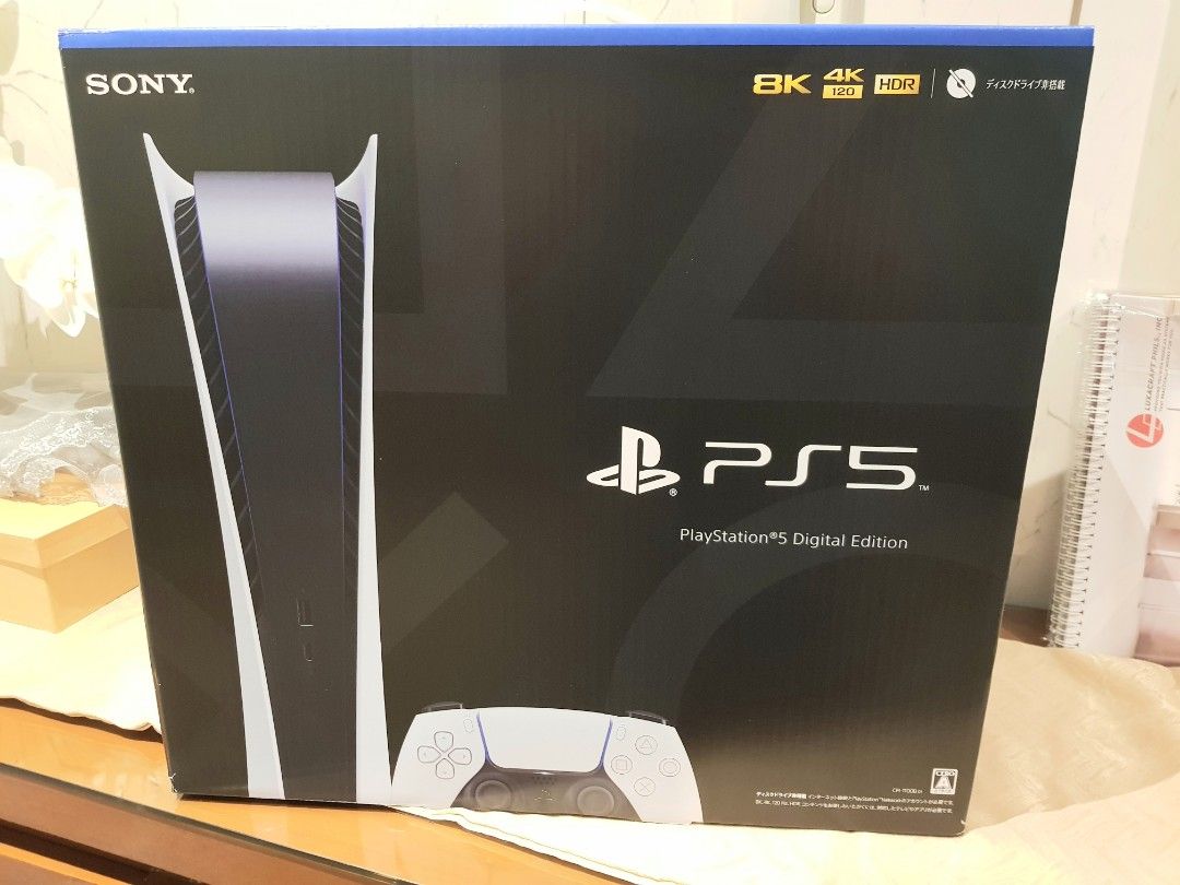 PS5 Digital Edition (Brand New) Playstation 5 Digital, Video Gaming ...