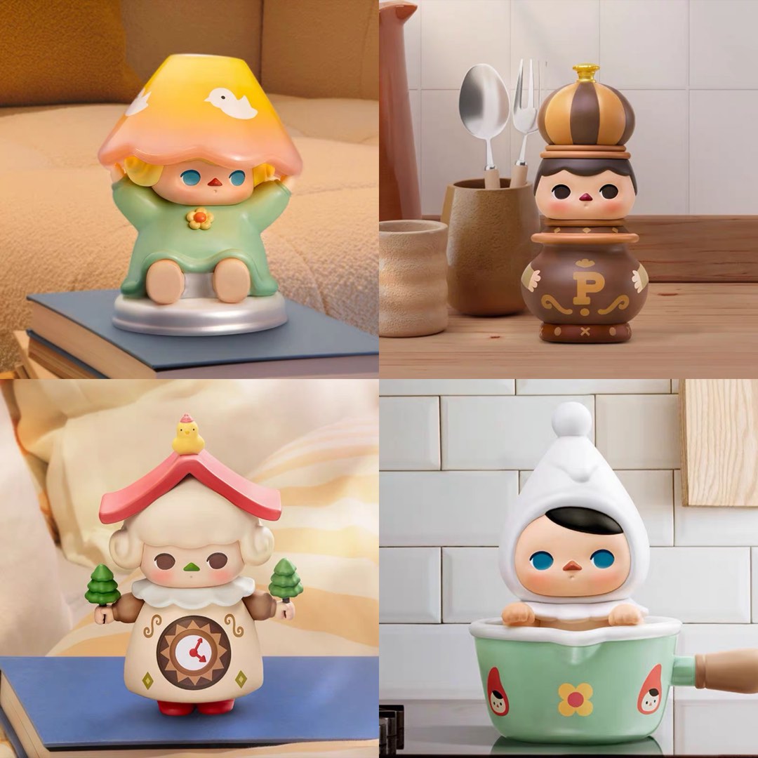 PUCKY HOME TIME SERIES POPMART / FULL SET / SINGLE BLIND BOX / ABLE TO ...