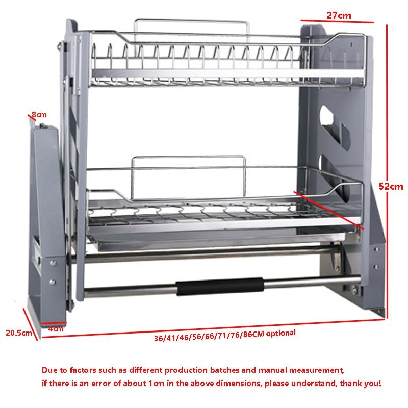 Pull-down Dish Drying Rack, Furniture & Home Living, Bathroom & Kitchen ...