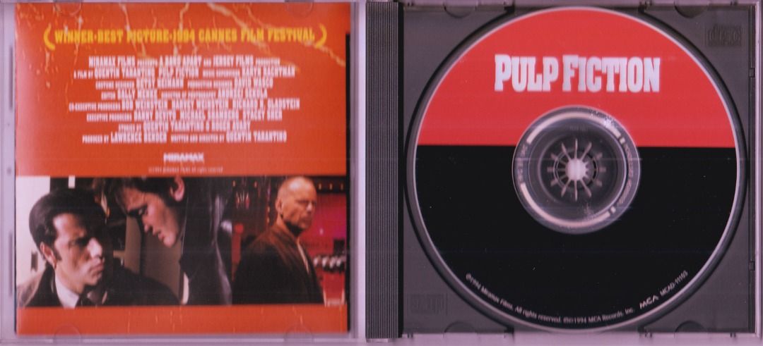 PULP FICTION ~ SOUNDTRACK, Hobbies & Toys, Music & Media, CDs & DVDs on ...