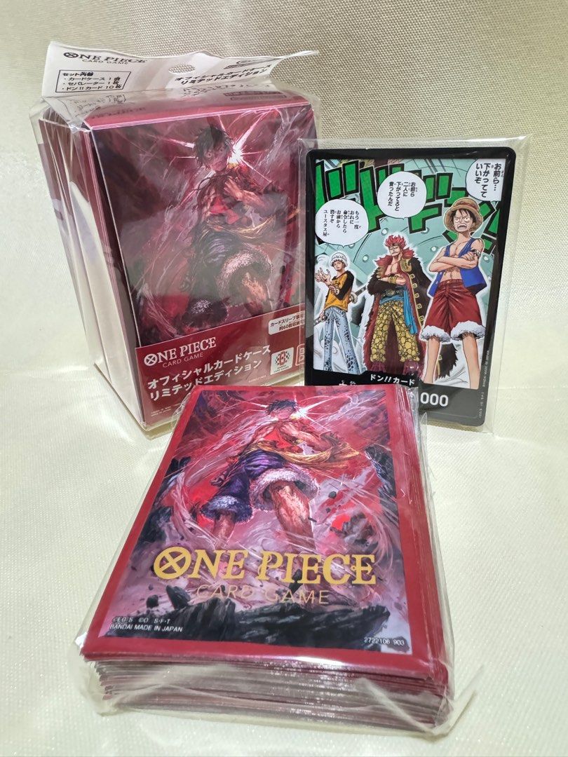 Rainbow Luffy Deck Case and Sleeve One Piece Card Game OPCG OPTCG ...