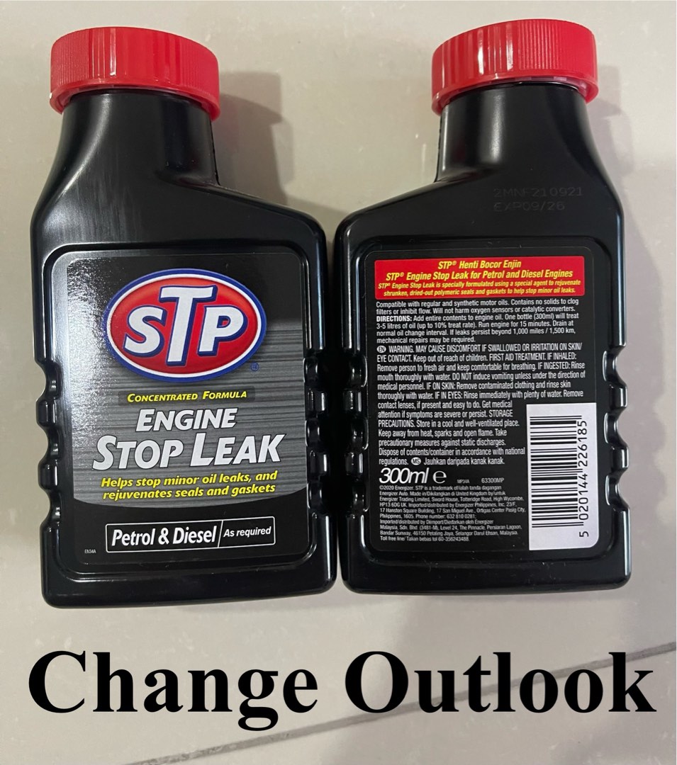 (Ready Stock) STP Engine Stop Leak, Car Accessories, Accessories on ...