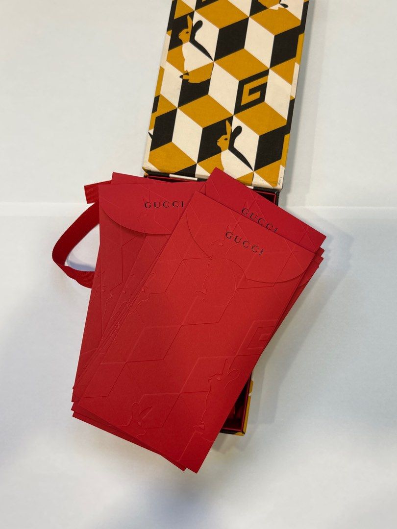 Gucci Red packet, Hong Bao, Ang Bao, Hobbies & Toys, Stationery & Craft ...