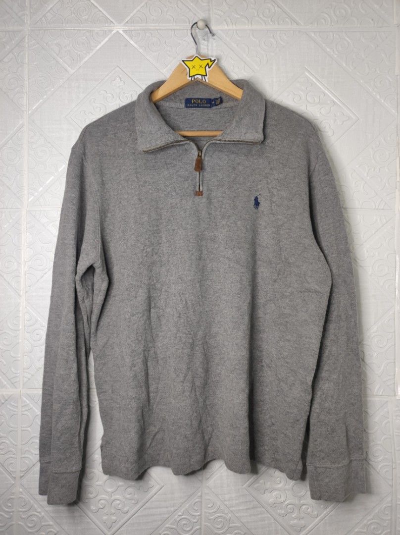 RL quarter zip, Men's Fashion, Coats, Jackets and Outerwear on Carousell