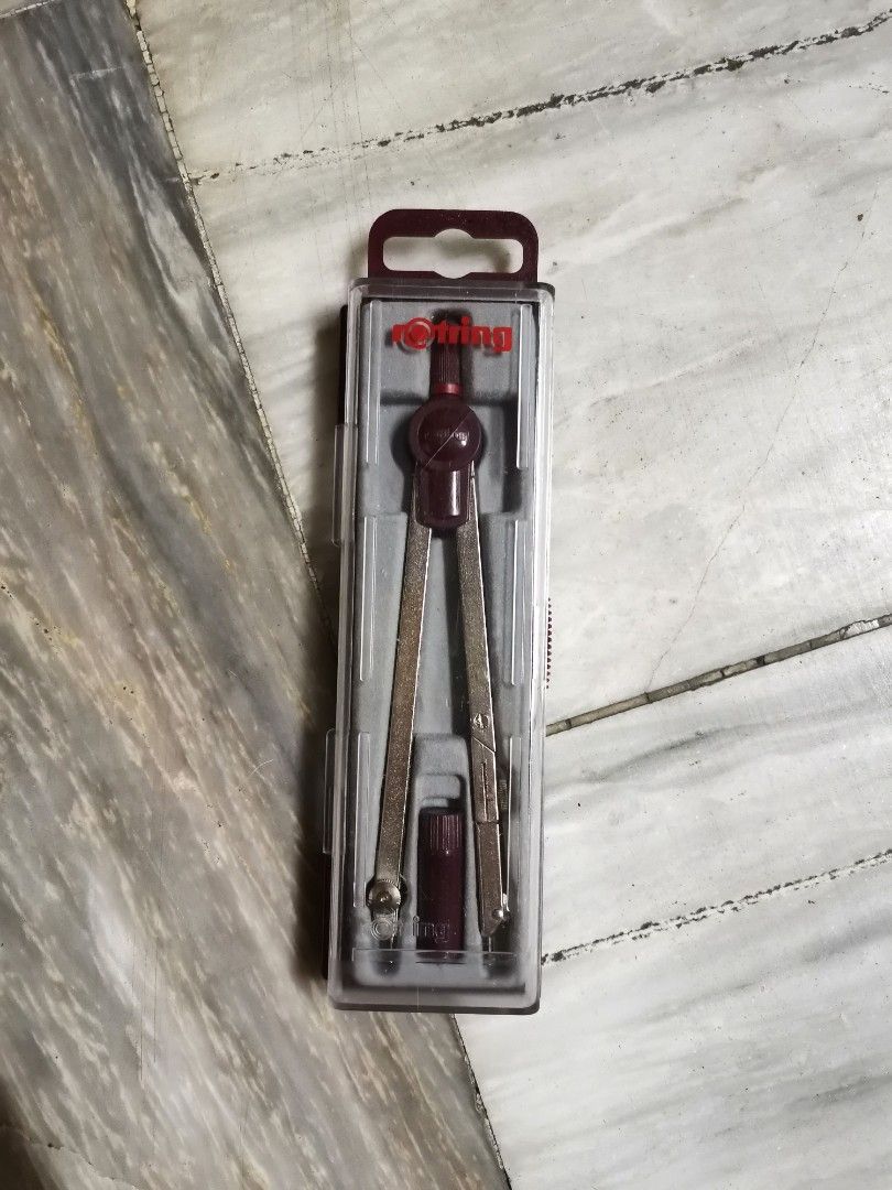 Rotring Compass and Adaptor (2 in 1 Set), Hobbies & Toys, Stationary ...