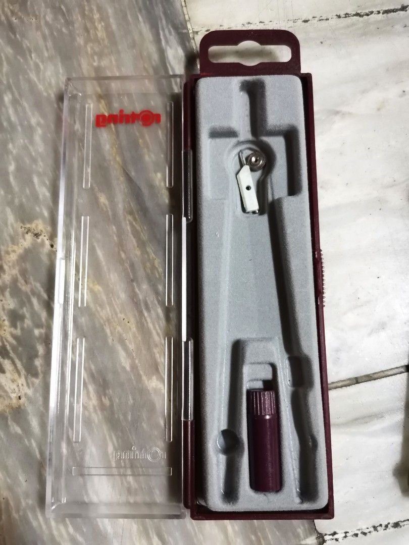 Rotring Compass and Adaptor (2 in 1 Set), Hobbies & Toys, Stationary ...