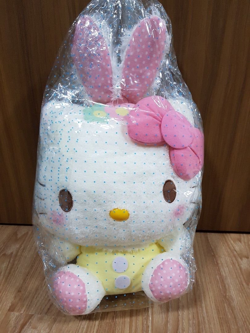 Sanrio Hello Kitty Bunny Plush, Hobbies & Toys, Toys & Games on Carousell