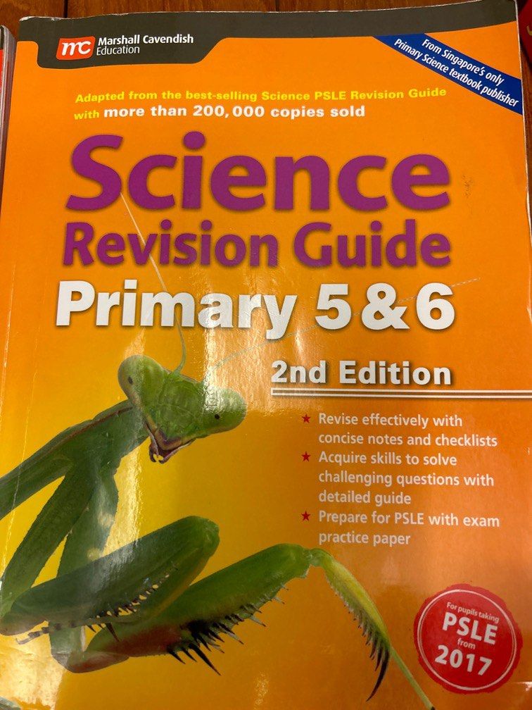 Science Revision Guides for P3 to P6 and PSLE Revision Guide, Hobbies ...