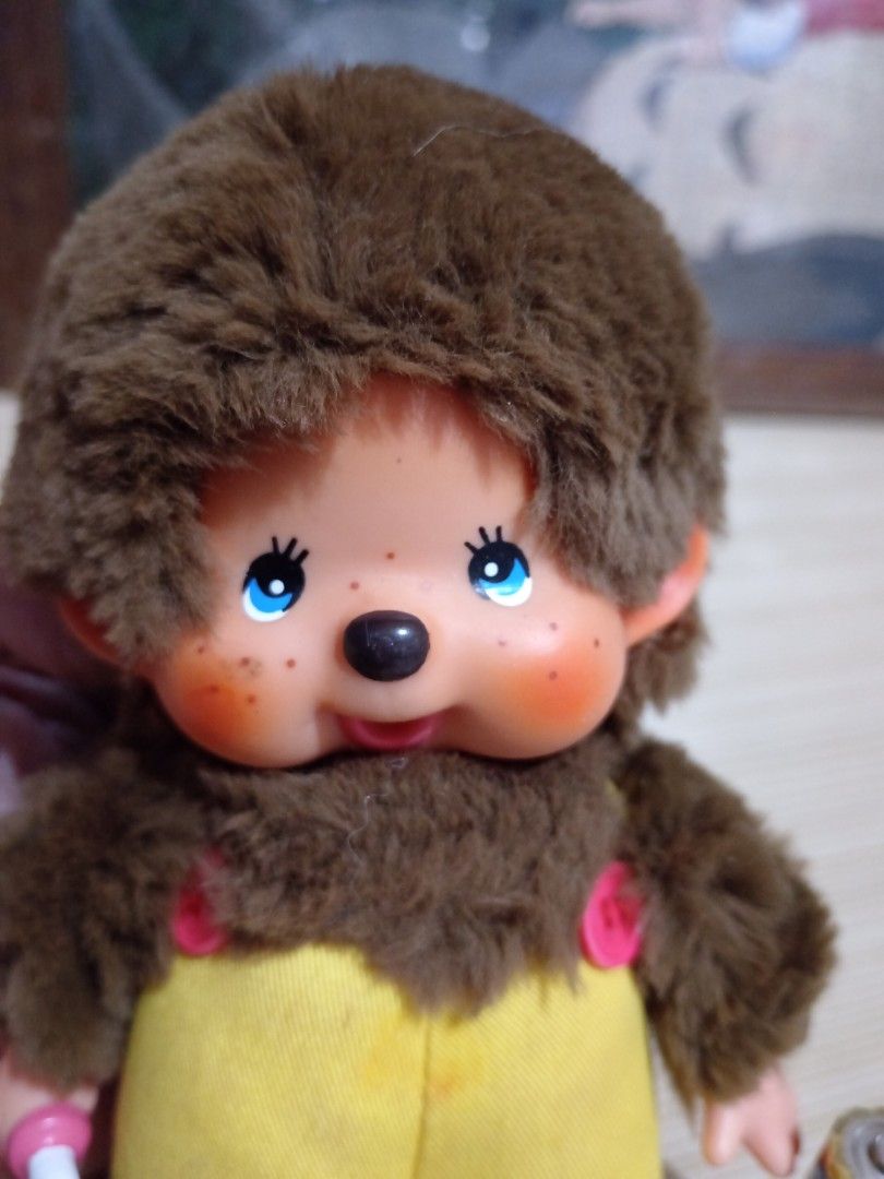 Sekiguchi Monchhichi doll vintage doll Japan collectible need idikit ...