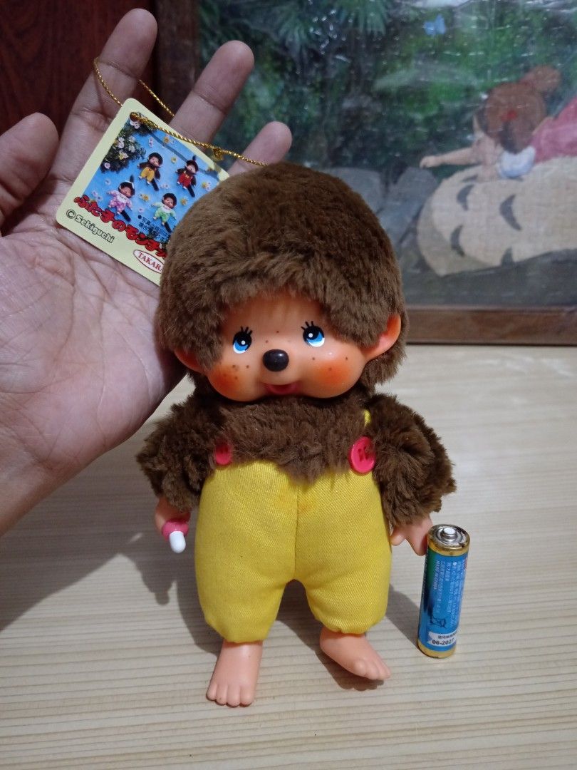 Sekiguchi Monchhichi doll vintage doll Japan collectible need idikit ...