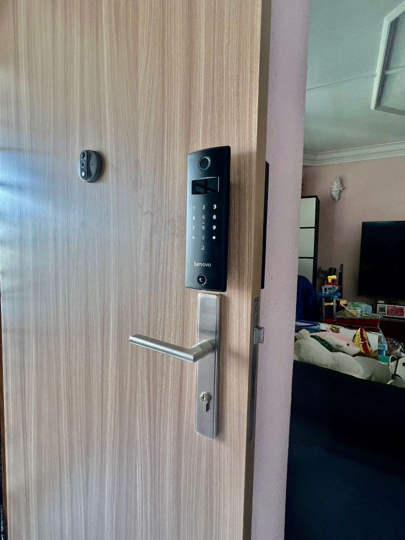 [SG Best Seller & Ready Stock] LENOVO U2 DAWN FINGERPRINT DOOR LOCK, Furniture & Home Living ...