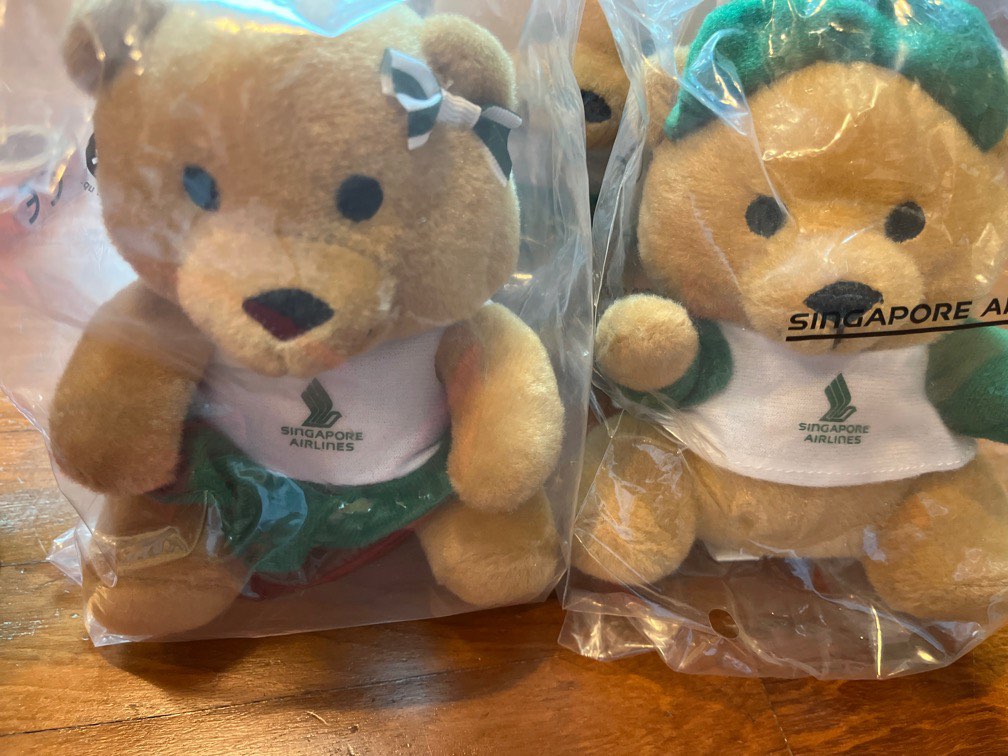 Singapore Airlines Bear, Hobbies & Toys, Toys & Games on Carousell