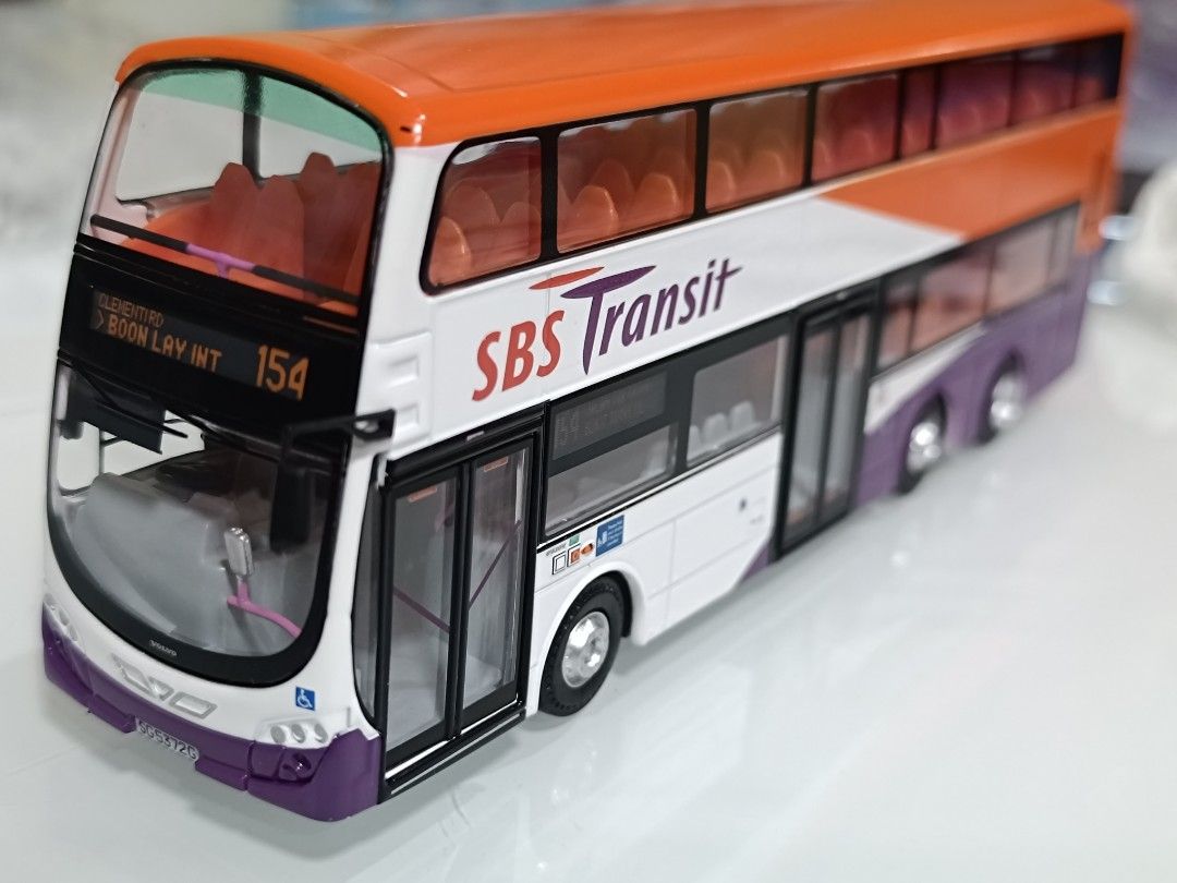 Singapore SBS Transit, GoAhead, SMRT , Tower Transit Double Decker Buses Volvo B9TL/Enviro500 ...