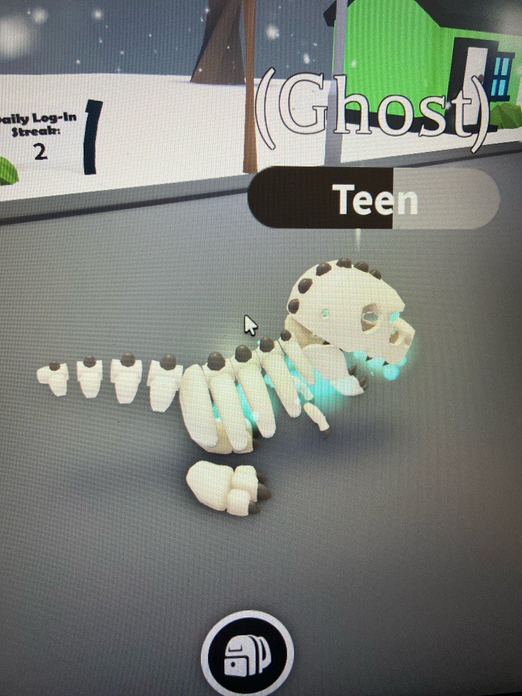 Skele-Rex (adopt me), Video Gaming, Gaming Accessories, In-Game ...