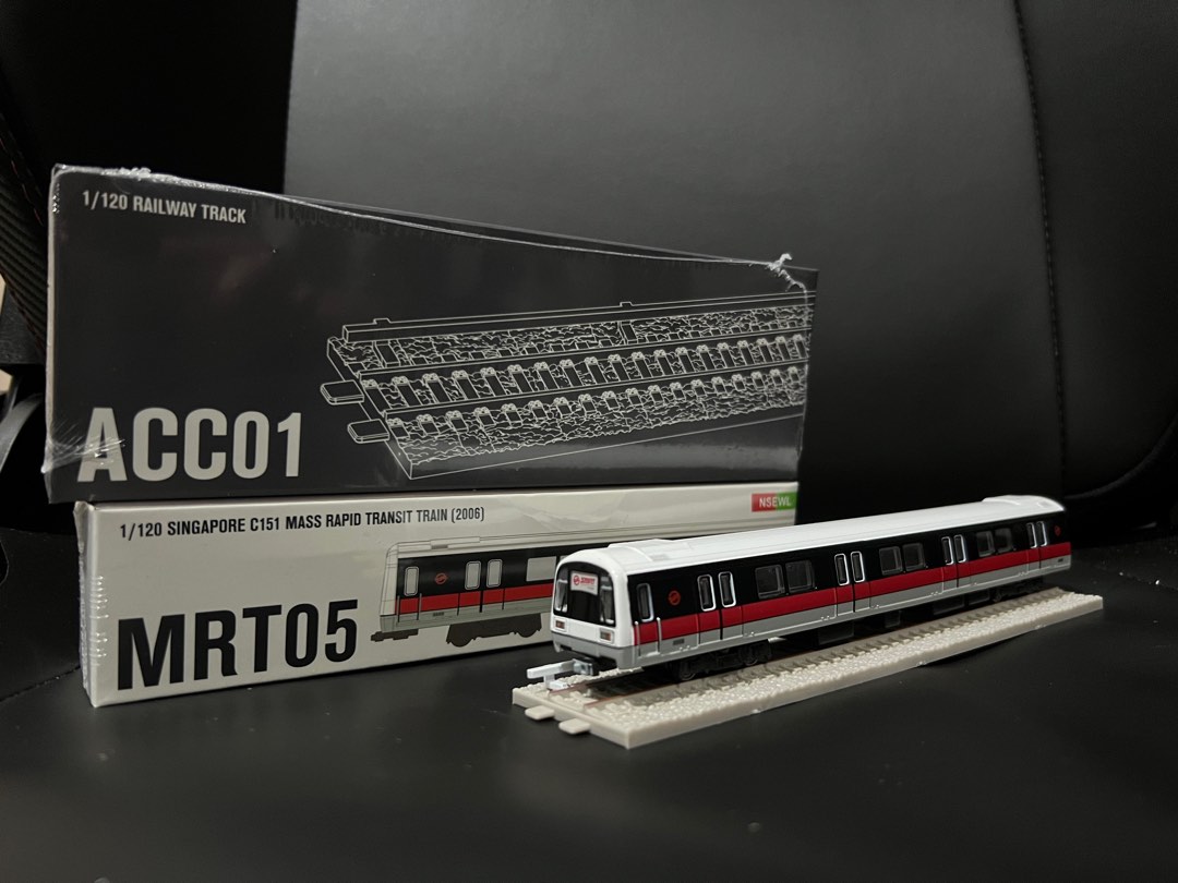 SMRT C151 MRT Model with Track set| Masterpiece Collectibles, Hobbies ...