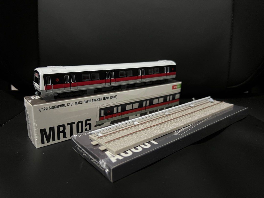 SMRT C151 MRT Model with Track set| Masterpiece Collectibles, Hobbies ...