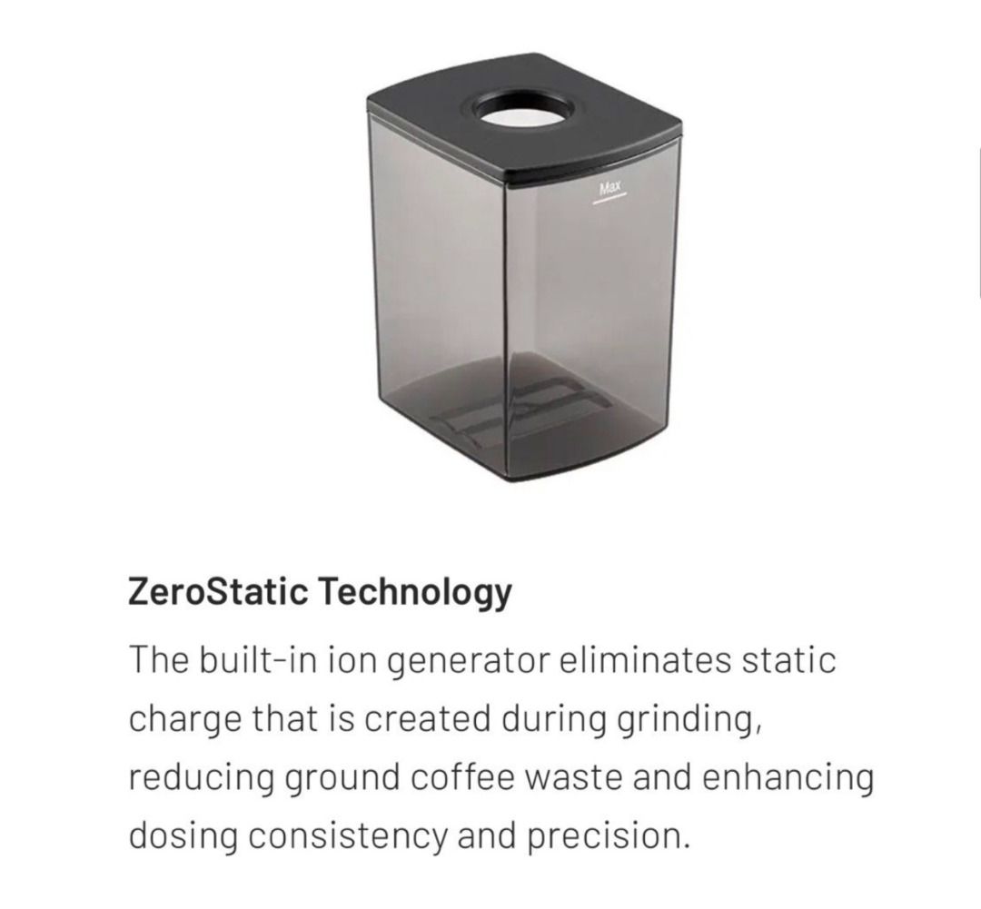 Solis Scala Zero Static Coffee Grinder, TV & Home Appliances, Kitchen ...