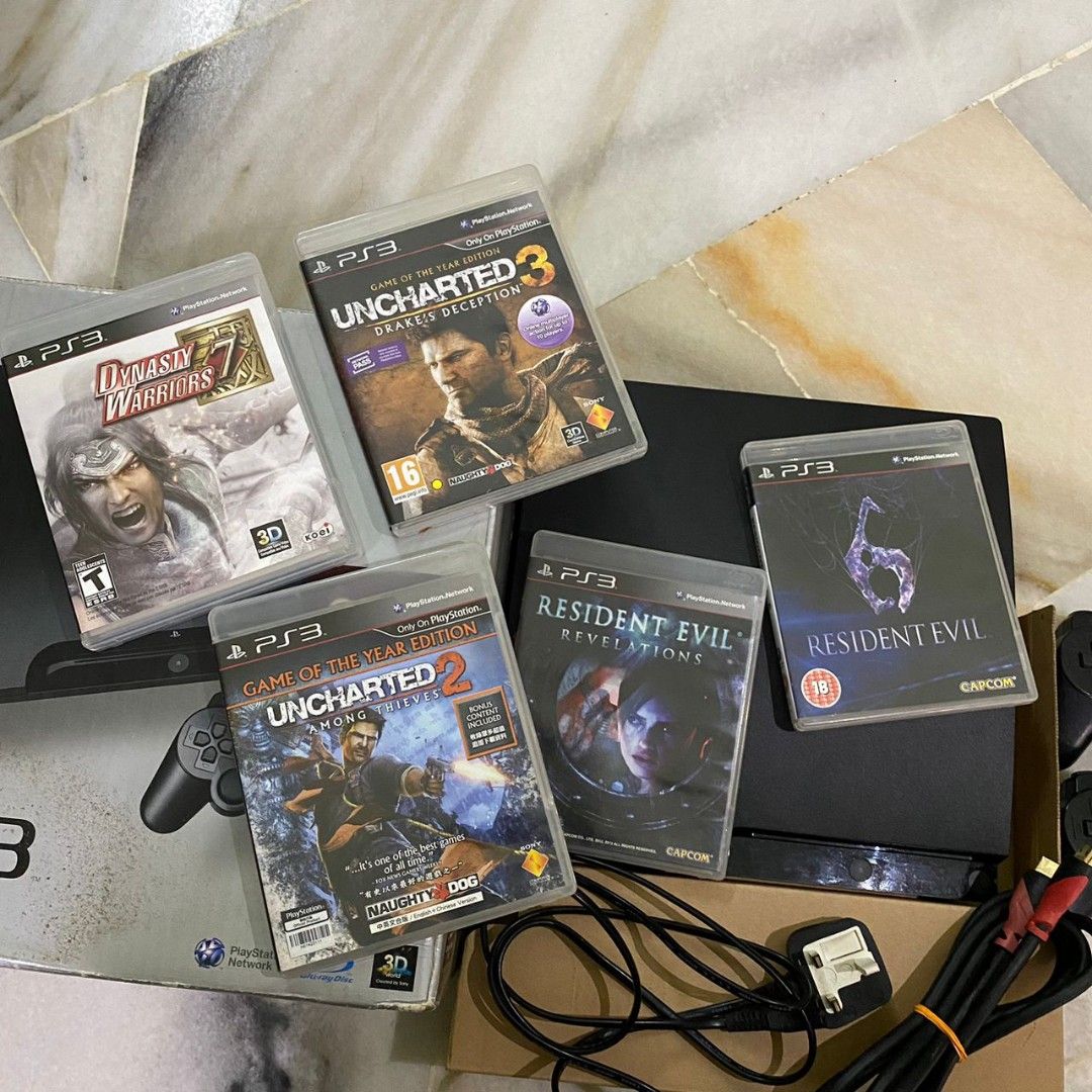 Sony Ps3 Slim Playstation Ps4 Ps5 Xbox Nintend, Video Gaming, Video ...