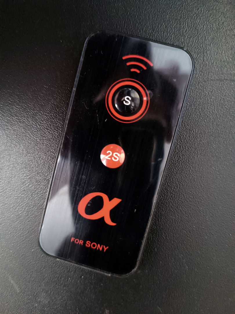 Sony Wireless IR infrared Remote Alpha NEX camera photogrpahy ...