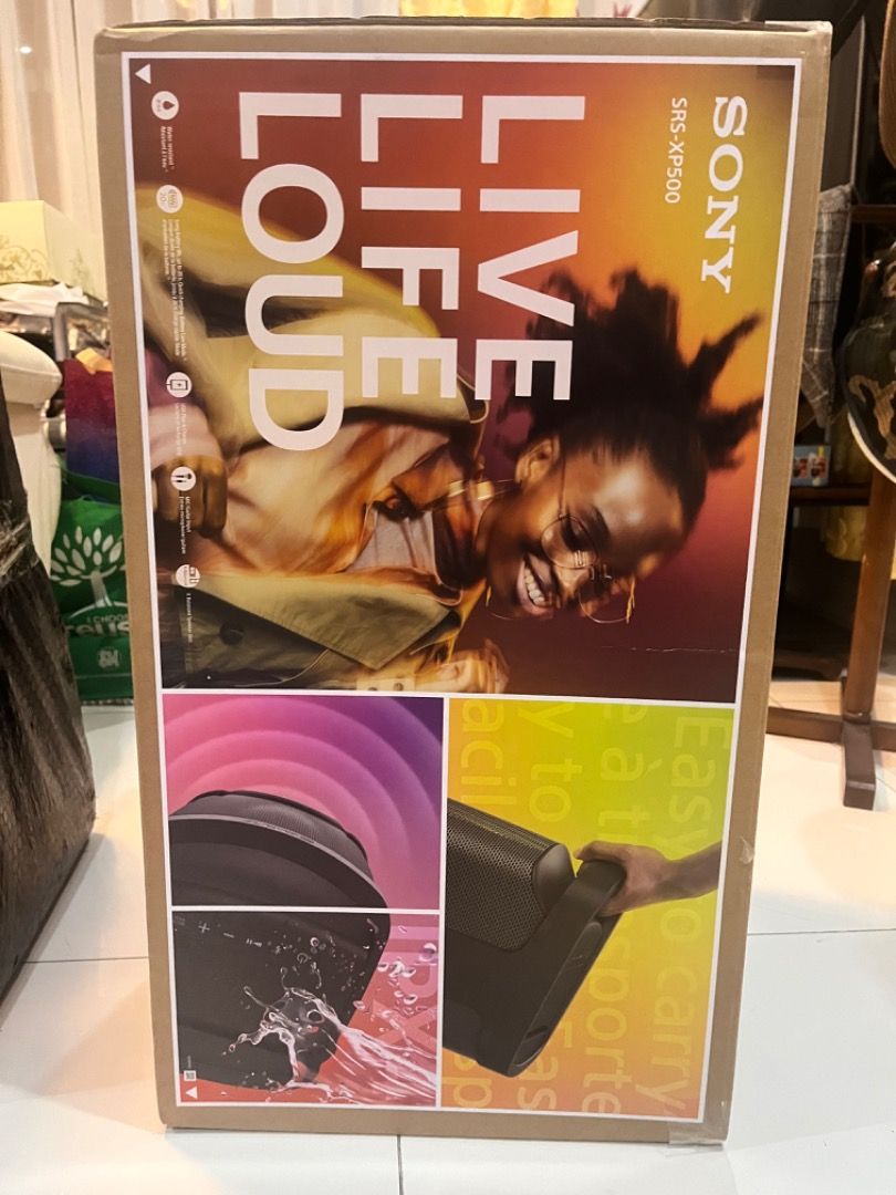 SONY XP500 X-Series Portable Wireless Speaker (Bluetooth), Audio ...