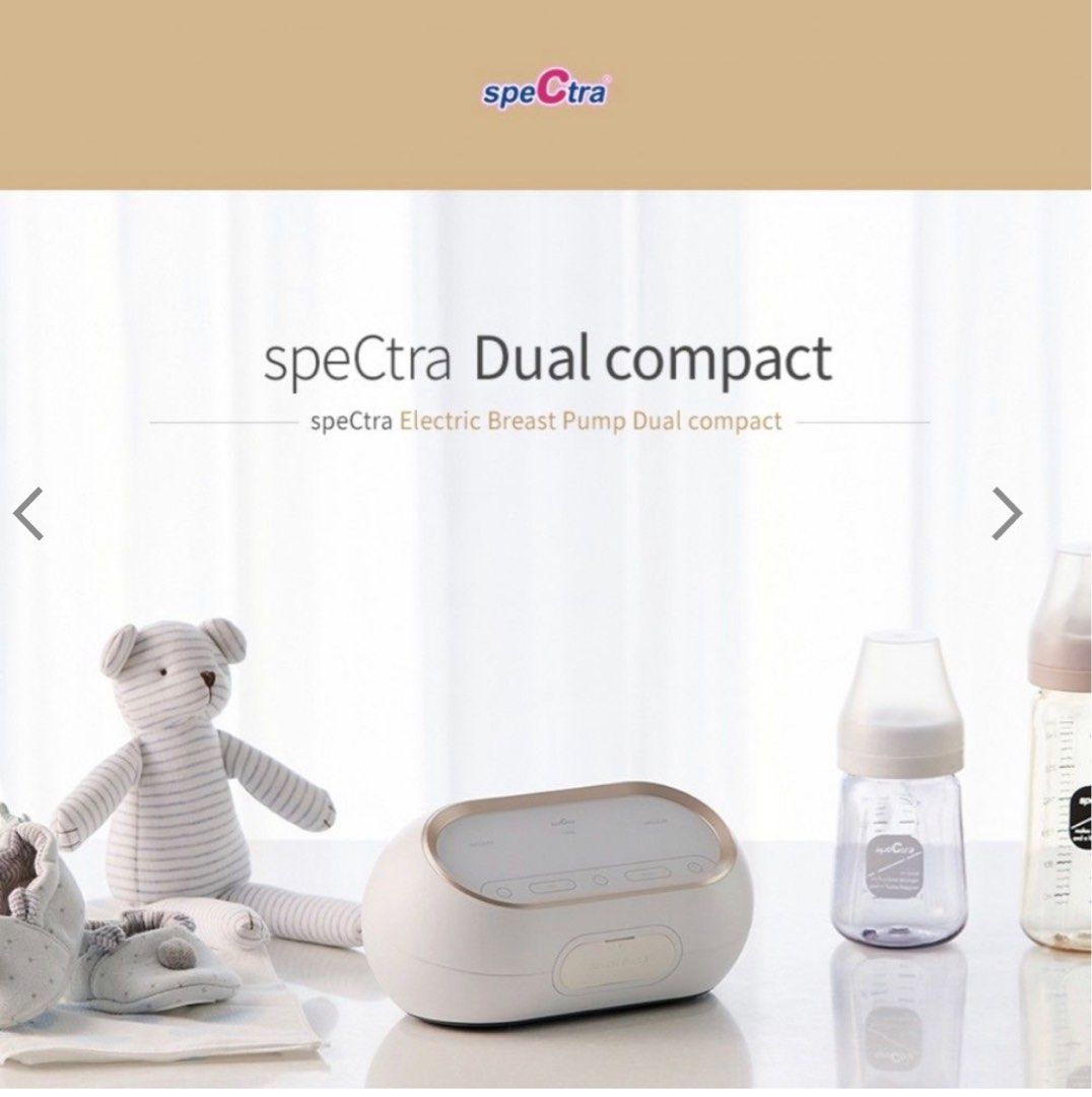 Spectra Dual Compact Breast Pump (full set), Babies & Kids, Nursing ...
