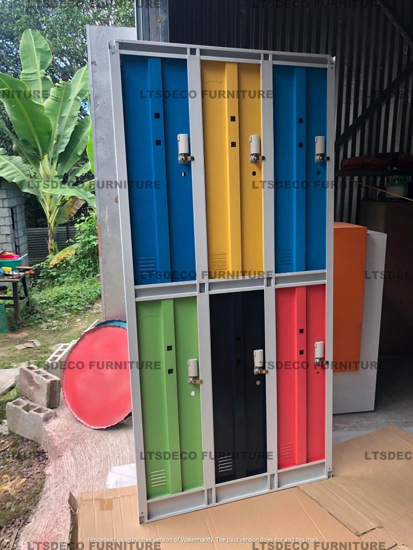 STEEL LOCKER GAUGE-20 OFFICE PARTITION, Furniture & Home Living, Office ...