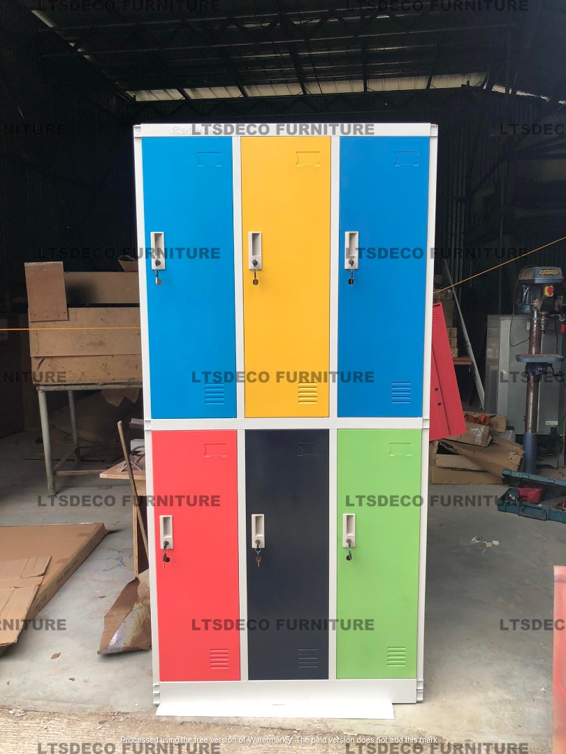 STEEL LOCKER GAUGE-20 OFFICE PARTITION, Furniture & Home Living, Office ...