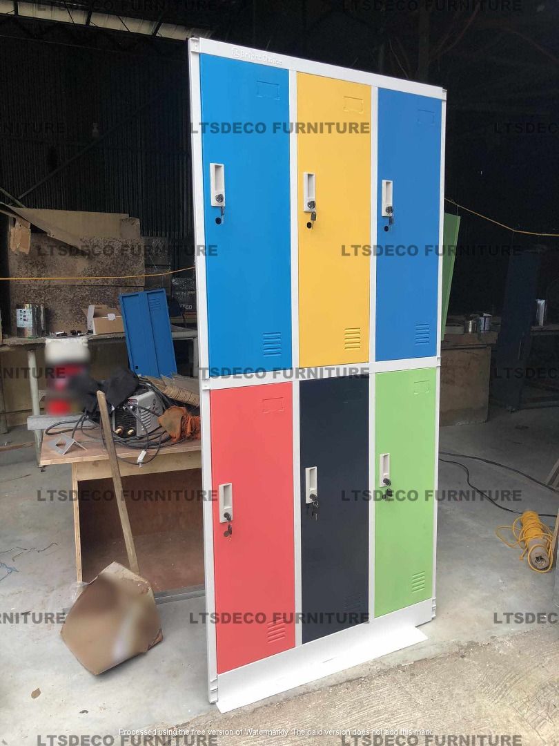 STEEL LOCKER GAUGE-20 OFFICE PARTITION, Furniture & Home Living, Office ...