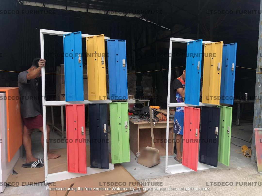 STEEL LOCKER IN CUSTOMIZE COLOR OFFICE PARTITION, Furniture & Home ...