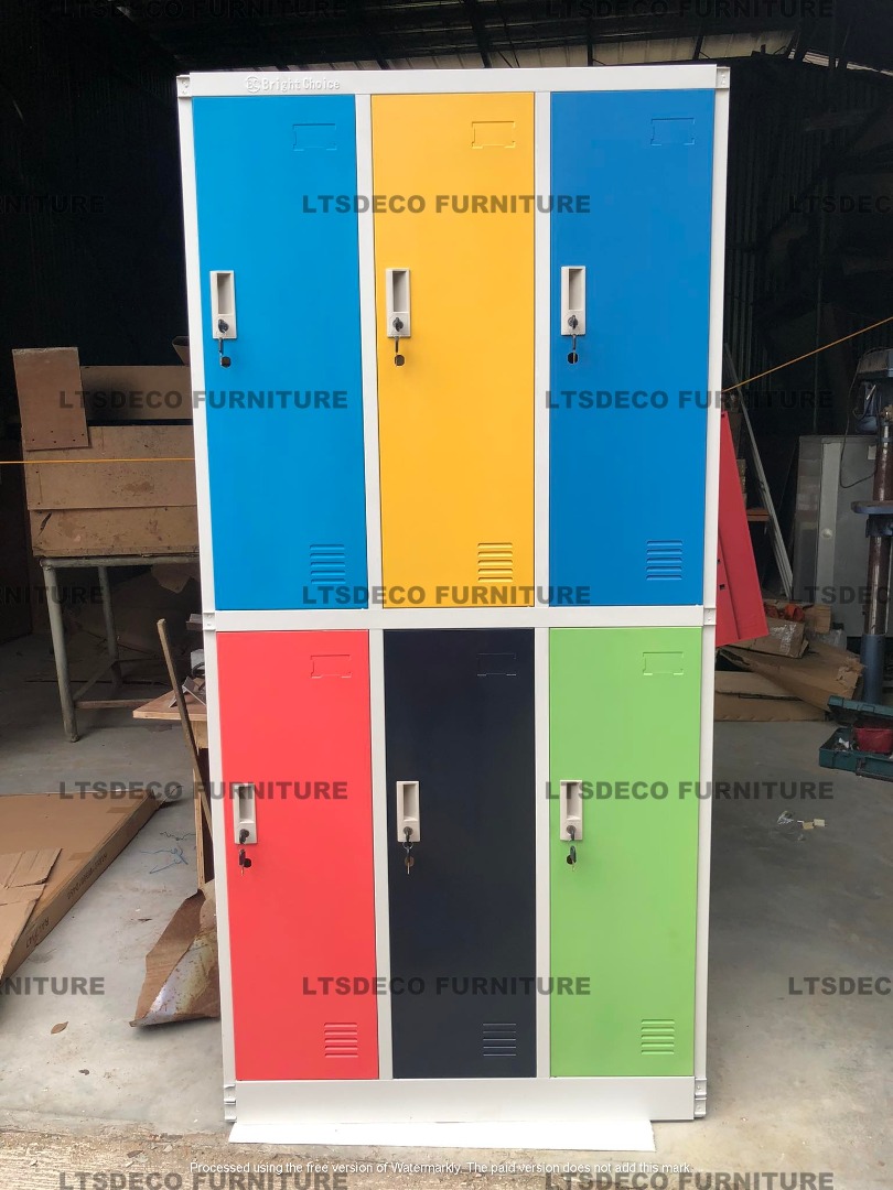 STEEL LOCKER IN CUSTOMIZE COLOR OFFICE PARTITION, Furniture & Home ...