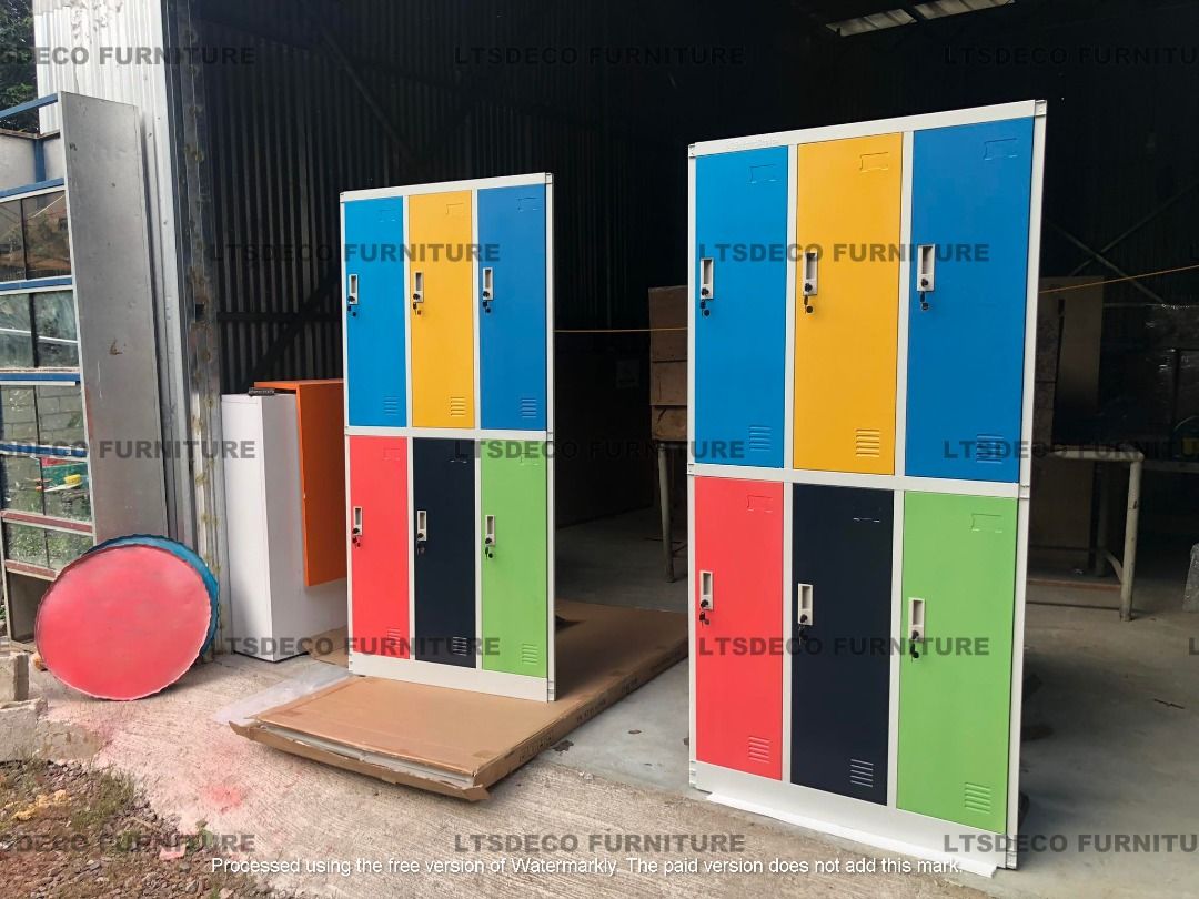 STEEL LOCKER IN CUSTOMIZE COLOR OFFICE PARTITION, Furniture & Home ...