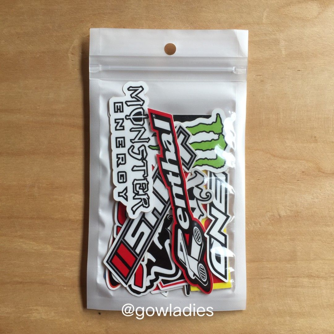 STICKER PACK MOTOR TRAIL VINTAGE ENDURO, Barang Yang Dicari di Carousell