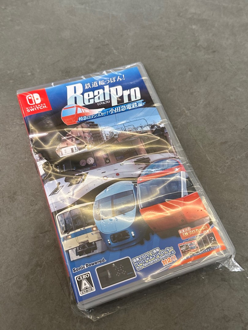全新Switch鉄道RealPro 小田急電鉄編, 電子遊戲, 電子遊戲, Nintendo 任天堂 - Carousell