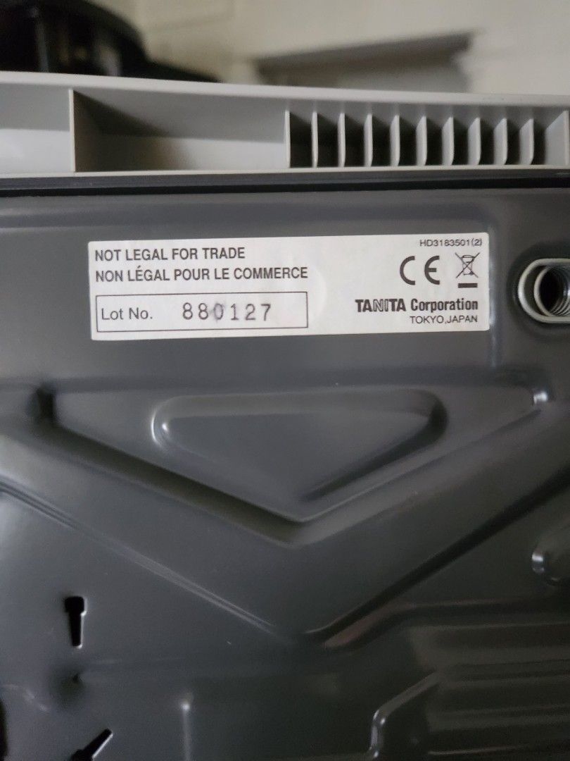 Tanita Body Composition Scale BC541, Health & Nutrition, Health ...