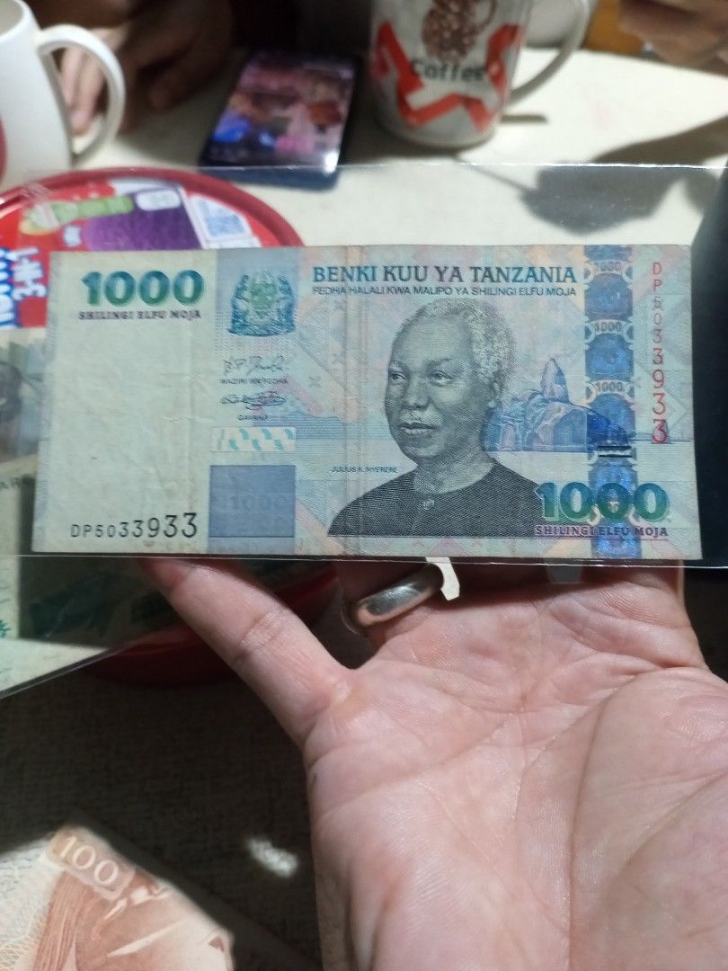 Tanzania 1000 shilling banknote, Hobbies & Toys, Memorabilia & Collectibles, Currency on Carousell