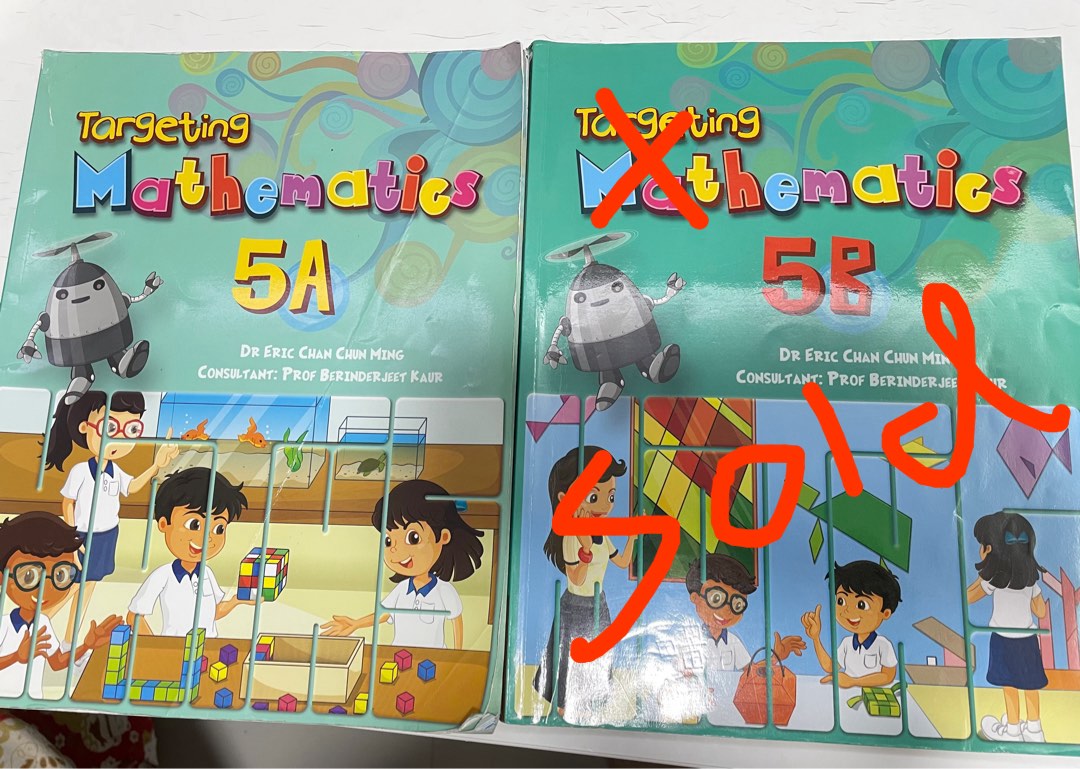 Targeting Mathematics Textbook 5A , Hobbies & Toys, Books & Magazines ...