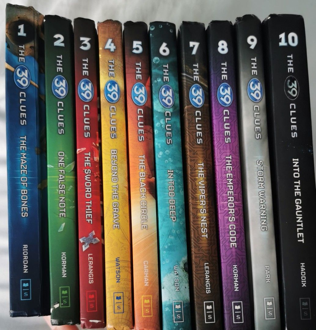 The 39 Clues Book 1 to 10 Hard Cover, Hobbies & Toys, Books & Magazines ...