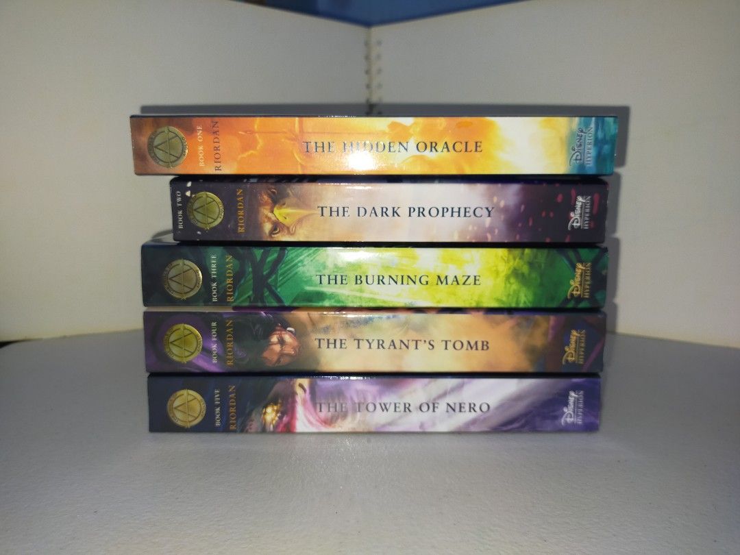 The Trials Of Apollo Series The Hidden Oracle The Dark Prophecy The