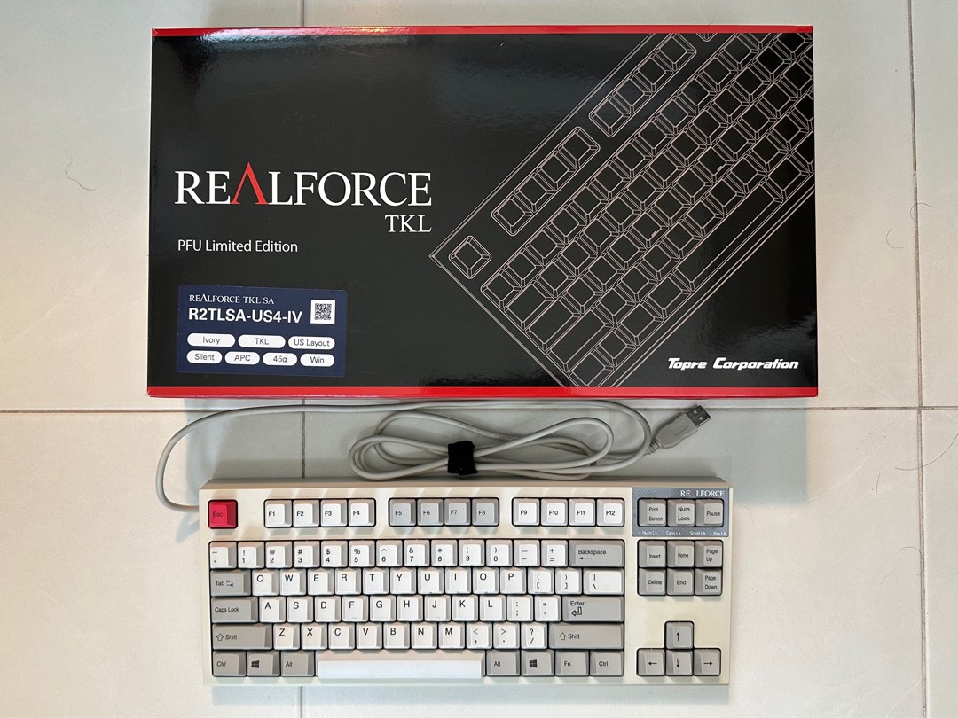 Topre Realforce R2 TKL PFU Limited, Computers & Tech, Parts ...