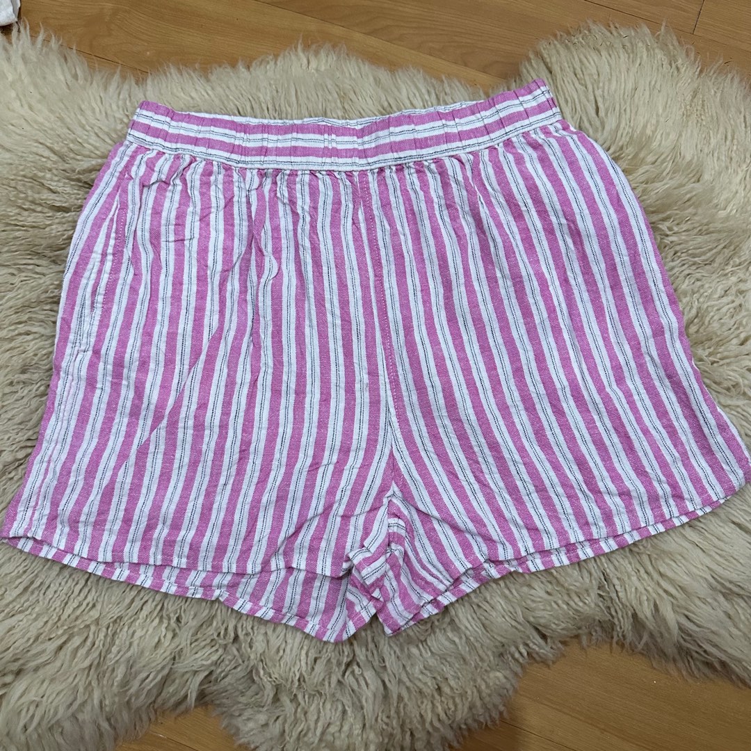 UNIVERSAL THREAD Stripes Garterized Short XS on tag, fit up to M P150 ...