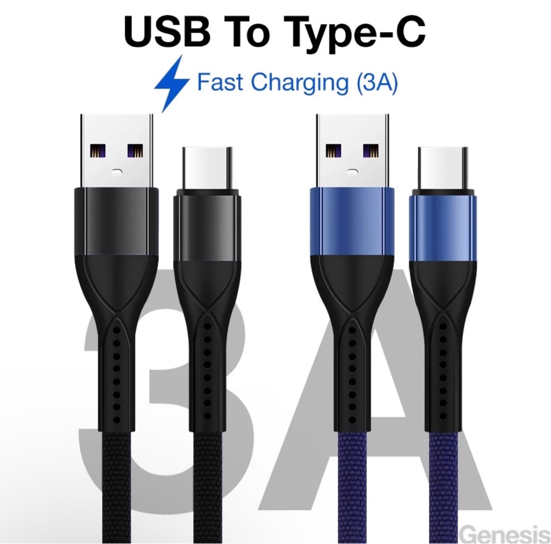 USB to Type-C Charging Cable (Black,1m), Mobile Phones & Gadgets ...
