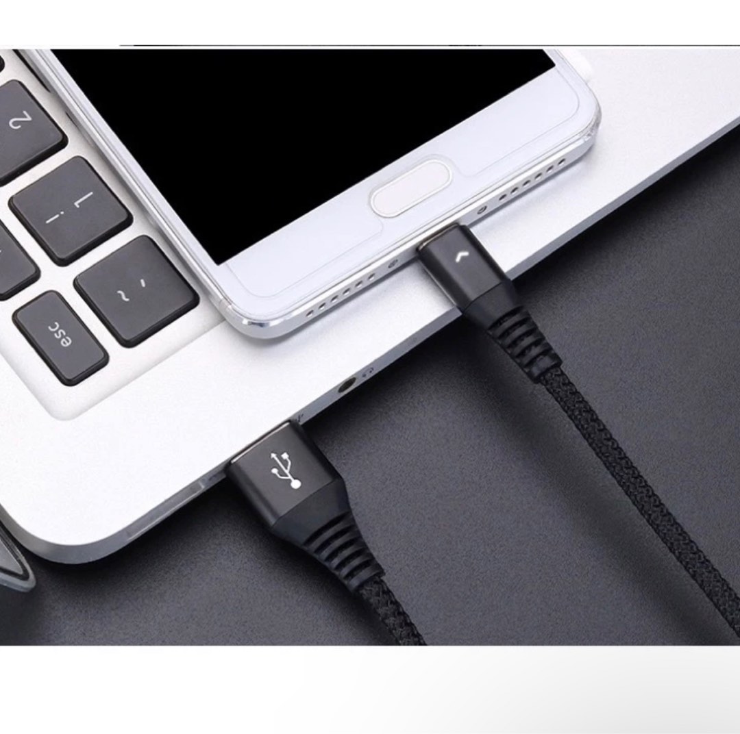 USB to USB-C Charging Cable (Black,1.2m), Mobile Phones & Gadgets ...