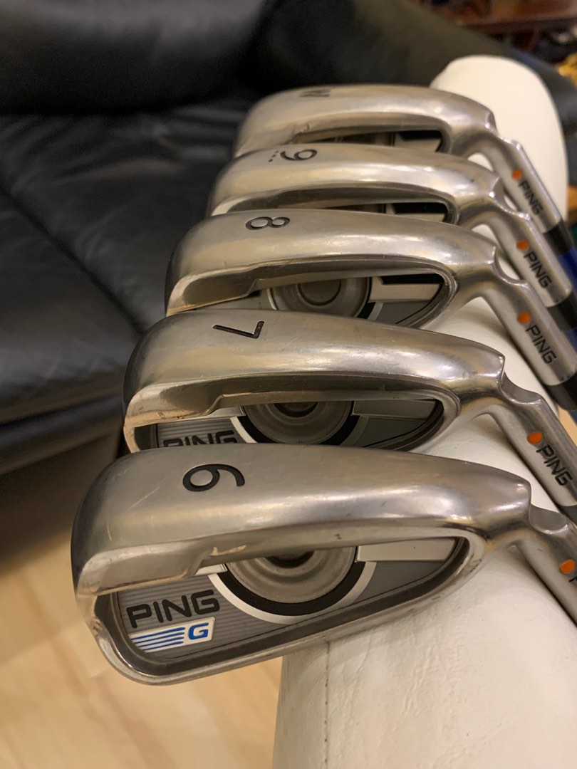 Used Ping Golf Mens Club Set Graphite SR Flex Orange Dot, Sports Equipment, Sports & Games, Golf ...