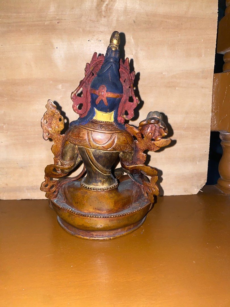 Vintage Chinese Tibetan Gilt Bronze Buddhism Tara Statue, Hobbies ...