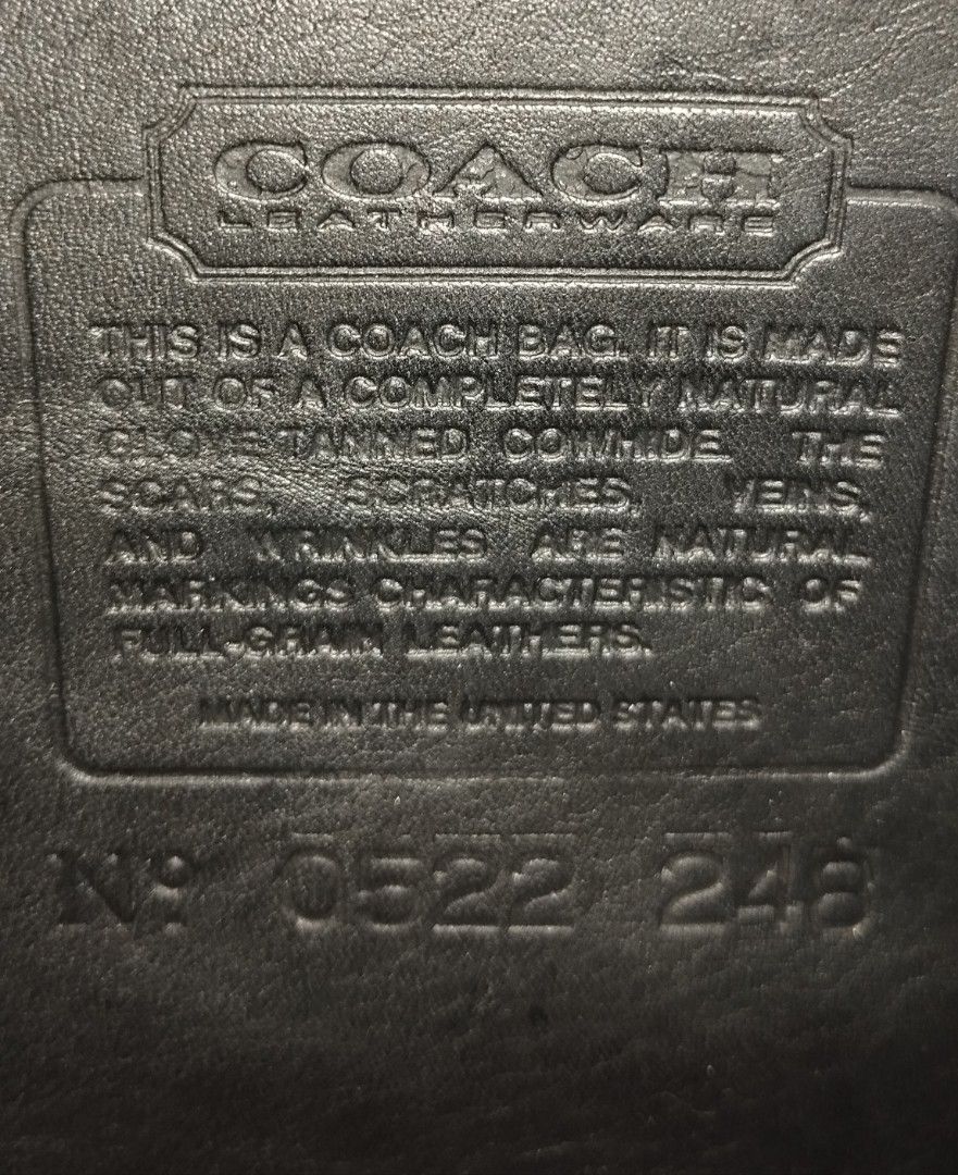 Vintage Coach Pre Creed Court Two Way Bag ( 24 hrs sale 1st to pay ...